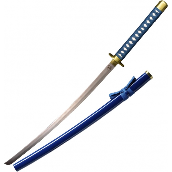Espada Samurai Katana Anime BLUE H36 - HT Importech